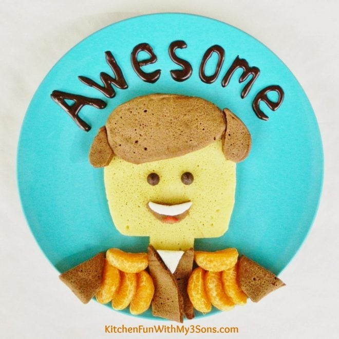 Lego Movie Pancake Breakfast | Kitchen Fun With My 3 Sons
