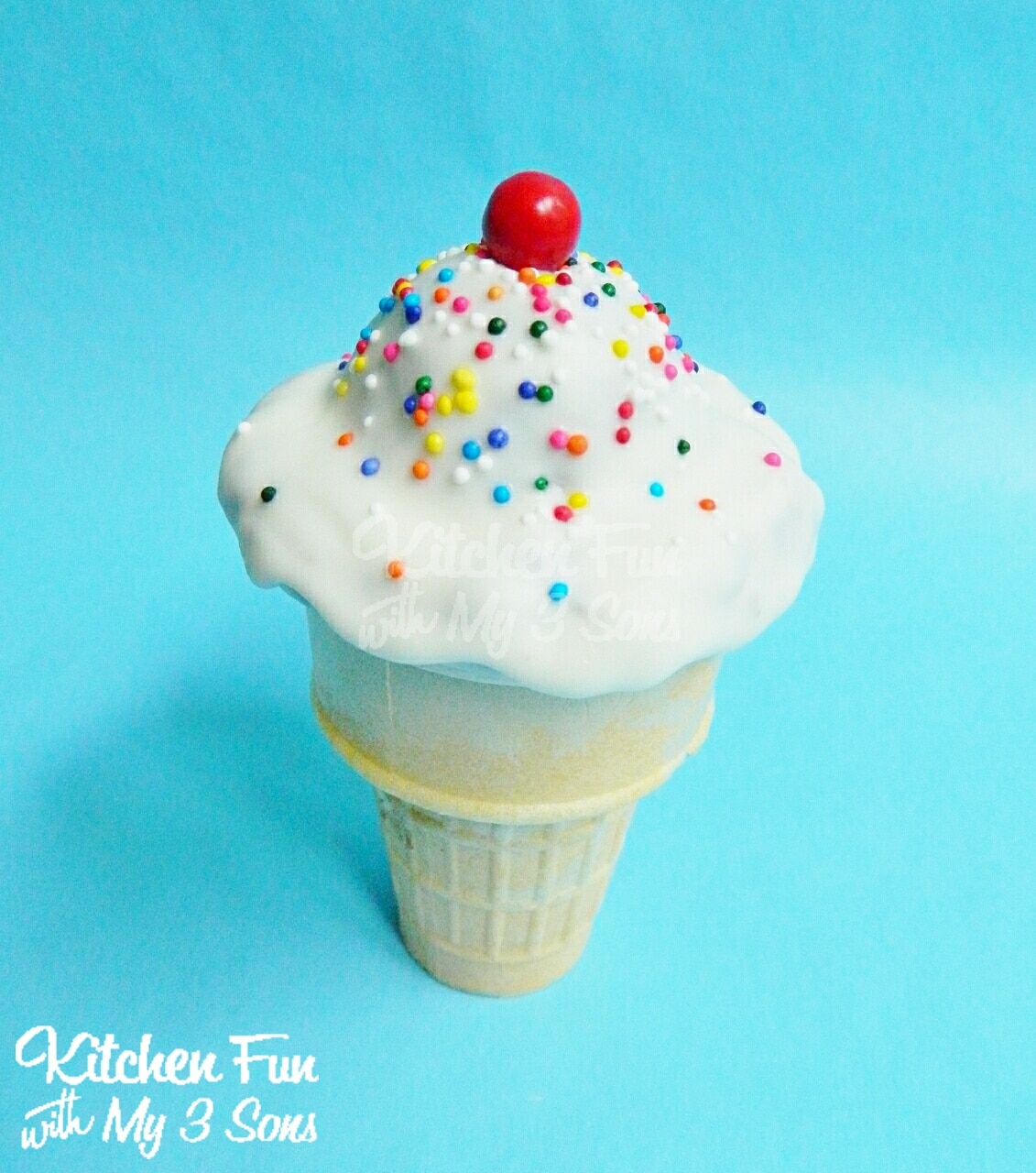 Ice Cream Cake Pop Cones | Kitchen Fun With My 3 Sons