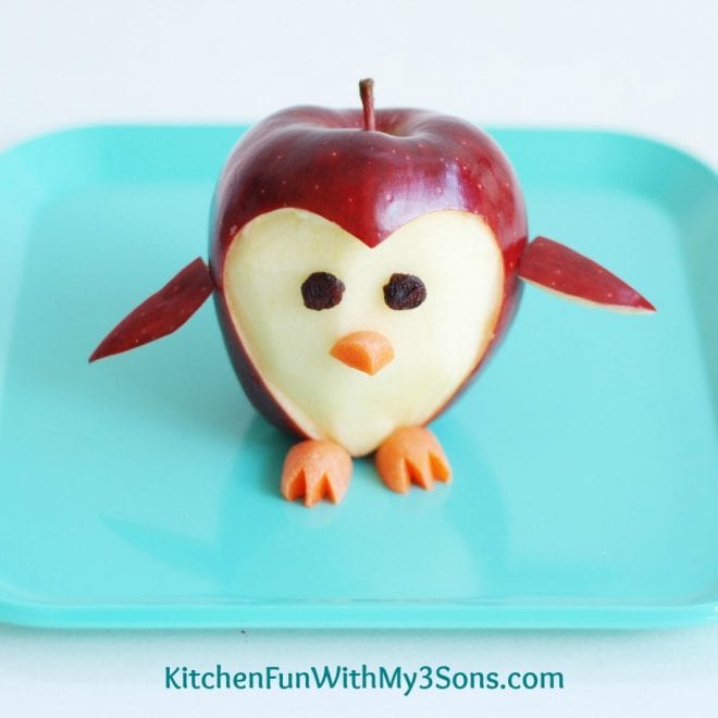 Penguin Bagel Breakfast - Kitchen Fun With My 3 Sons