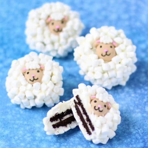 Oreo Sheep Cookies - Kitchen Fun With My 3 Sons