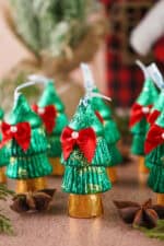 Reese's Peanut Butter Cup Christmas Trees