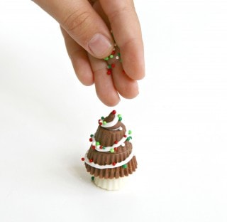 Reese's Peanut Butter Cup Christmas Trees
