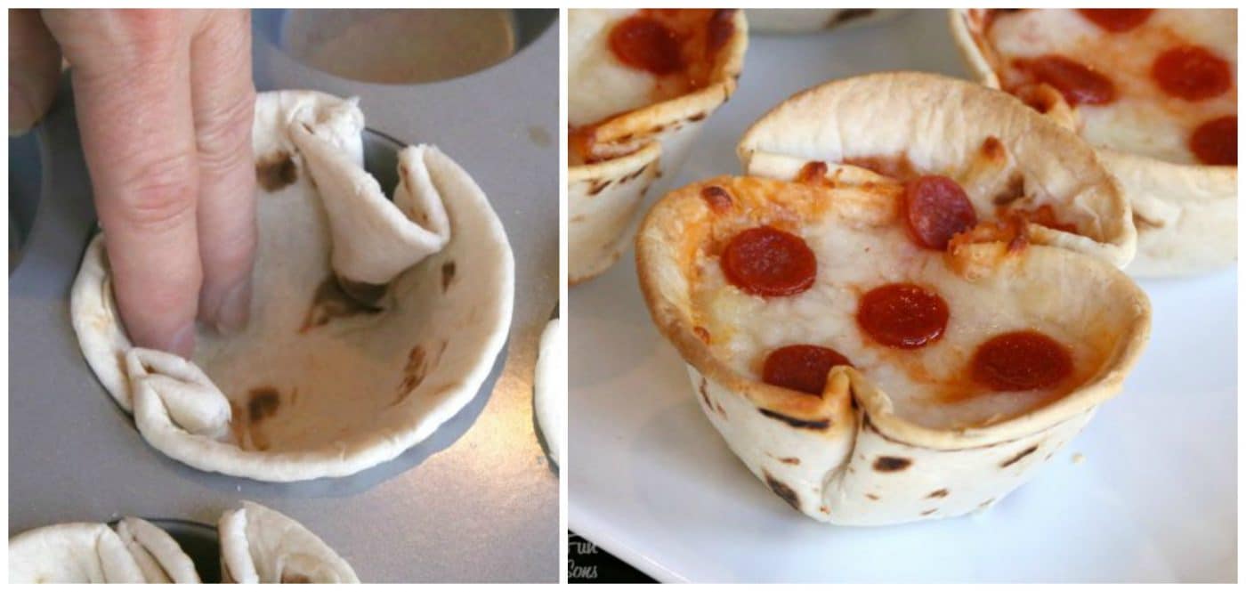 Easy Mini Deep Dish Pizzas | Kitchen Fun With My 3 Sons