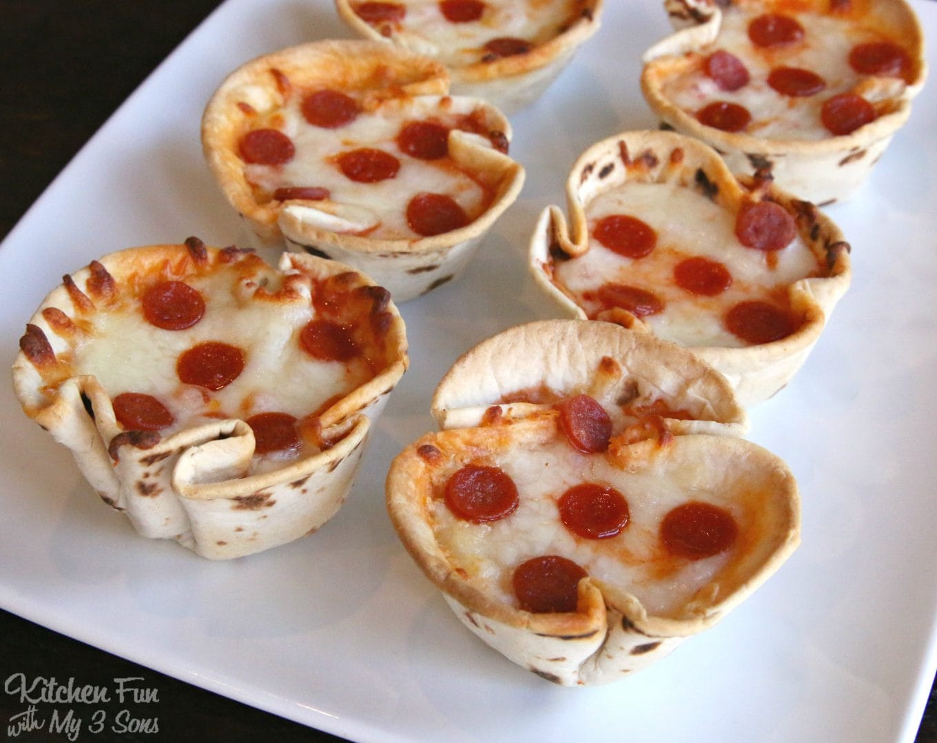 Easy Mini Deep Dish Pizzas | Kitchen Fun With My 3 Sons