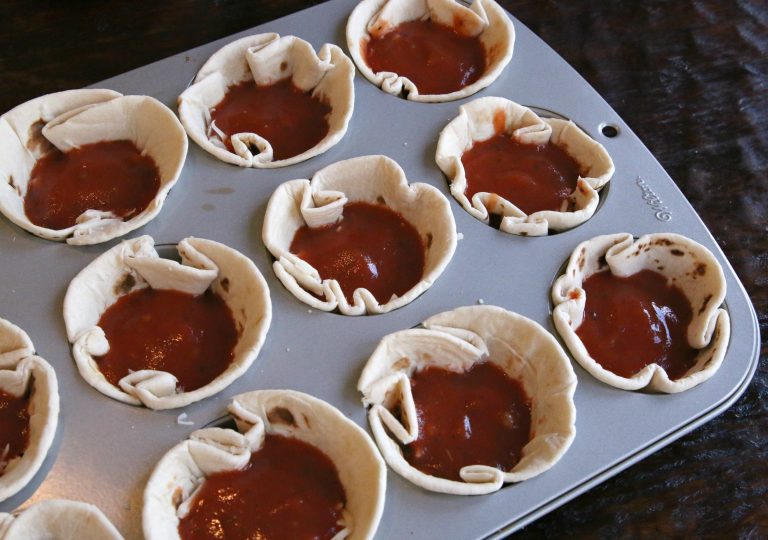 Easy Mini Deep Dish Pizzas | Kitchen Fun With My 3 Sons