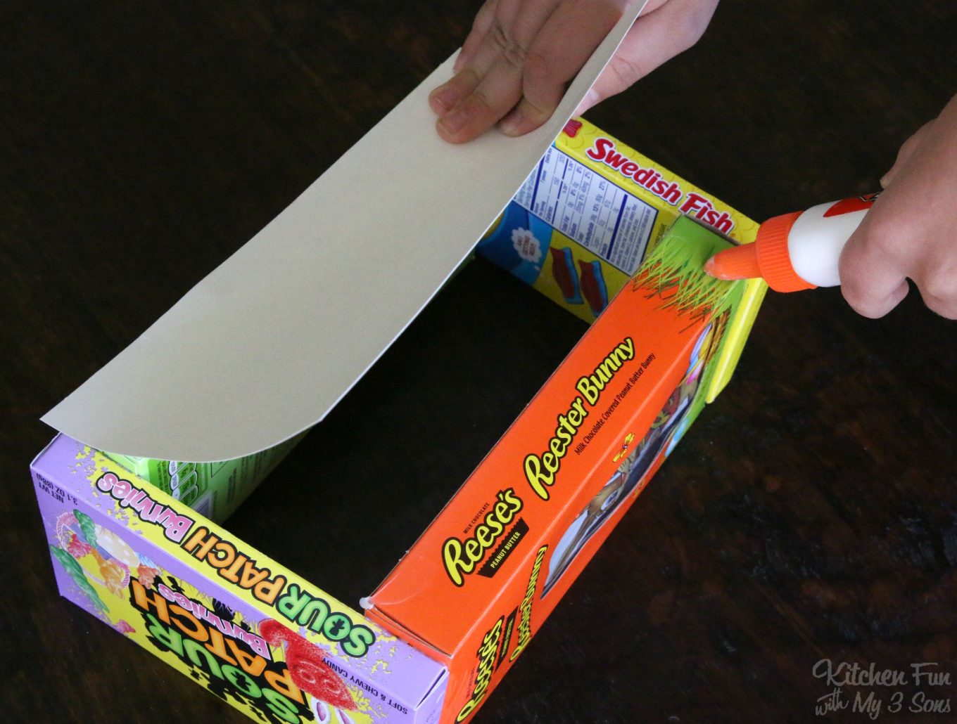 DIY Candy Easter Basket - Kitchen Fun With My 3 Sons