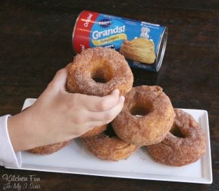 Easy Canned Biscuit Donuts - Kitchen Fun With My 3 Sons
