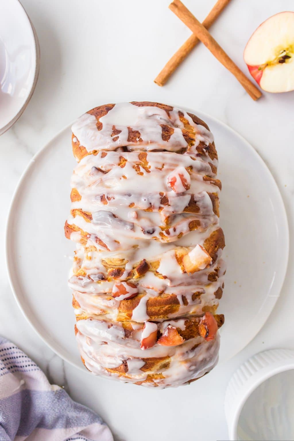 Apple Pull Apart Bread | Kitchen Fun With My 3 Sons