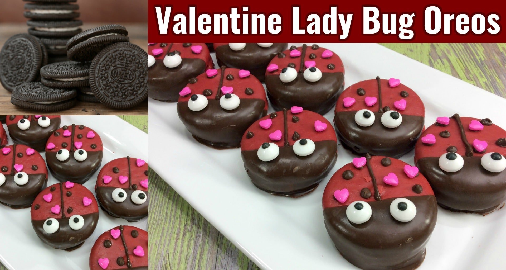 Love Bug Ladybug Oreos | Kitchen Fun With My 3 Sons