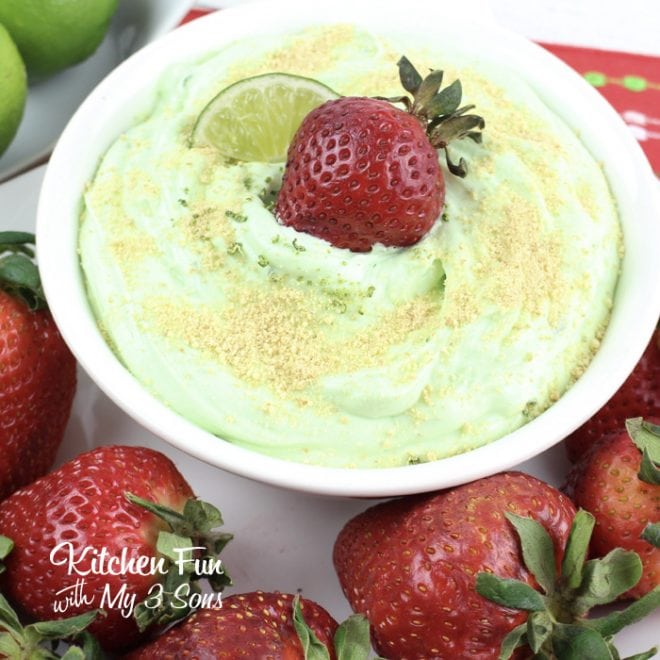 Easy Key Lime Cheesecake Dip - Kitchen Fun With My 3 Sons