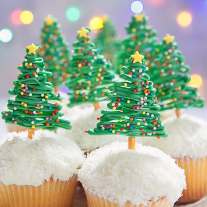 Chocolate Pretzel Christmas Tree Treats | Kitchen Fun With My 3 Sons
