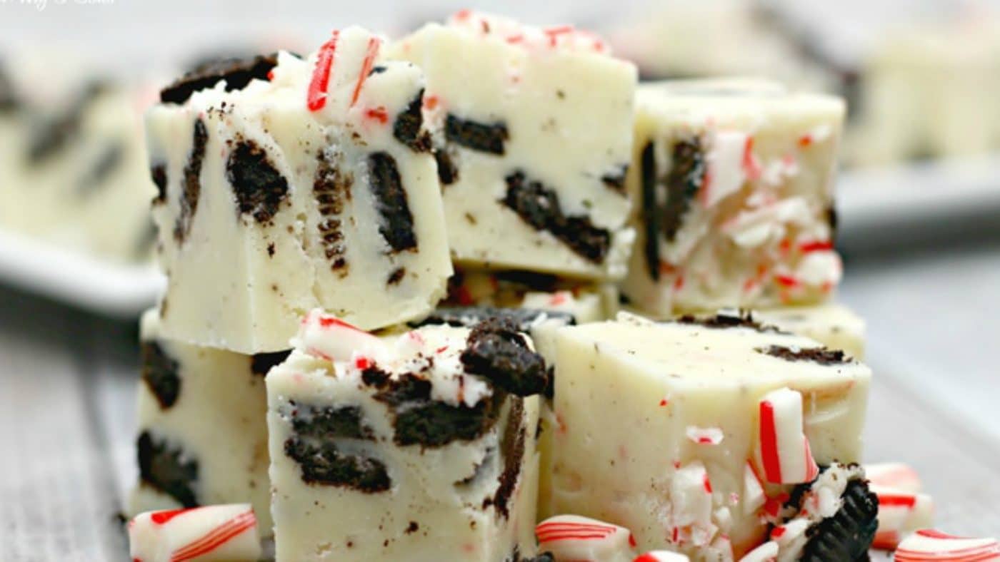 Candy Cane Oreo Fudge - Kitchen Fun With My 3 Sons