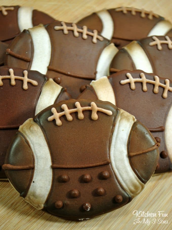 Football Cookies Recipe Perfect for The Super Bowl
