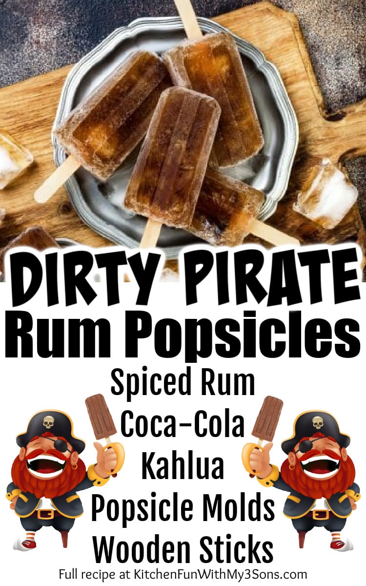 Rum and Coke Popsicles | Kitchen Fun With My 3 Sons