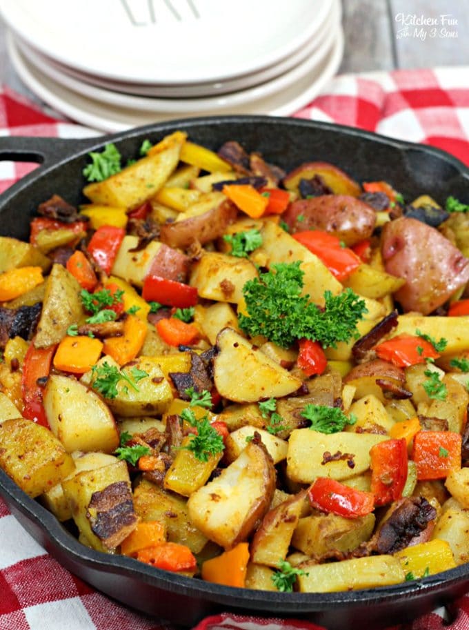 Breakfast Potatoes | Kitchen Fun With My 3 Sons