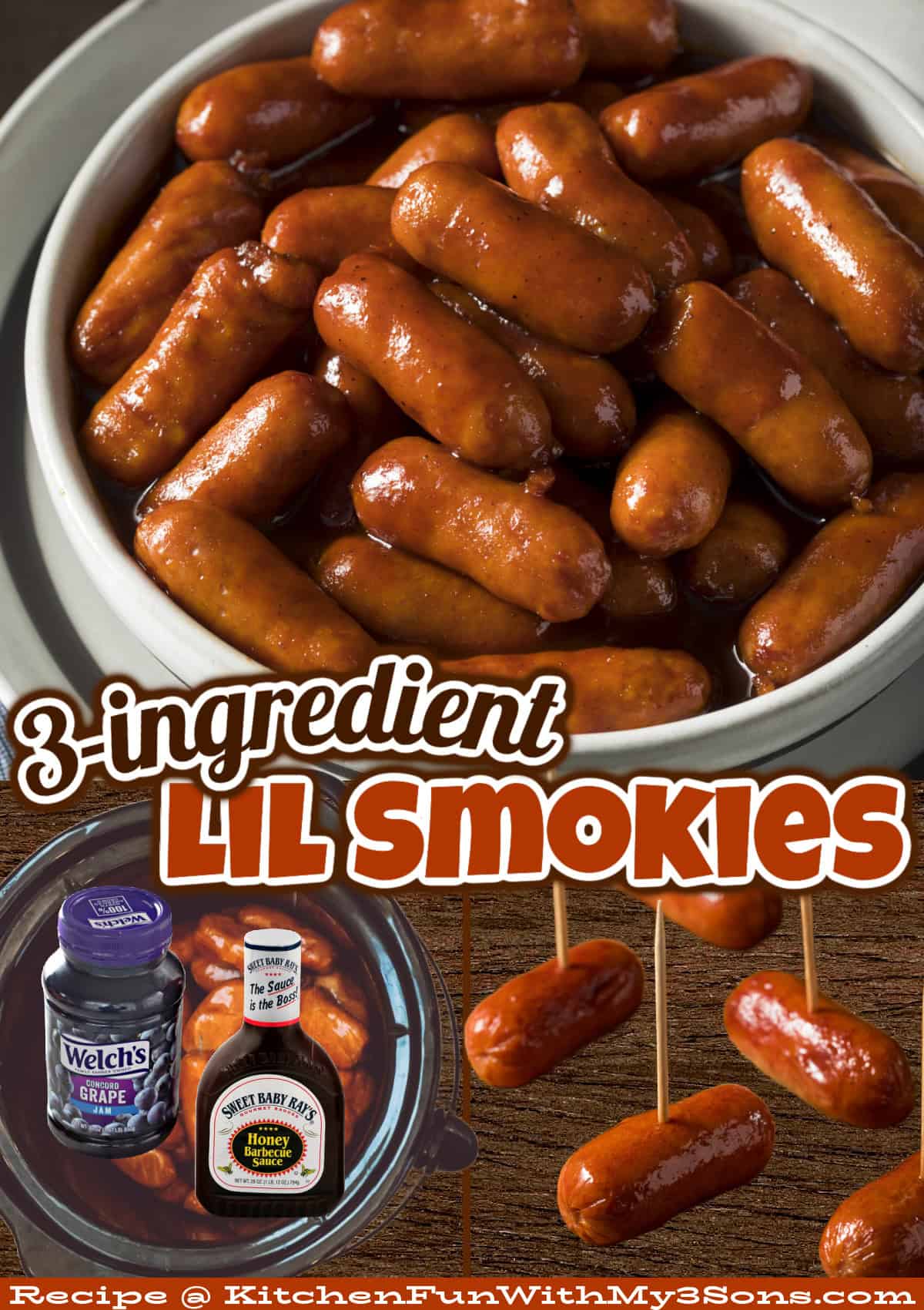 Little Smokies l Kitchen Fun With My 3 Sons