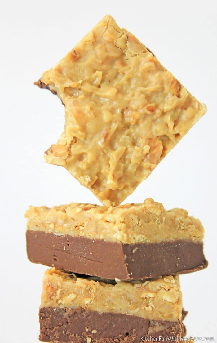 Easy German Chocolate Fudge - Kitchen Fun With My 3 Sons