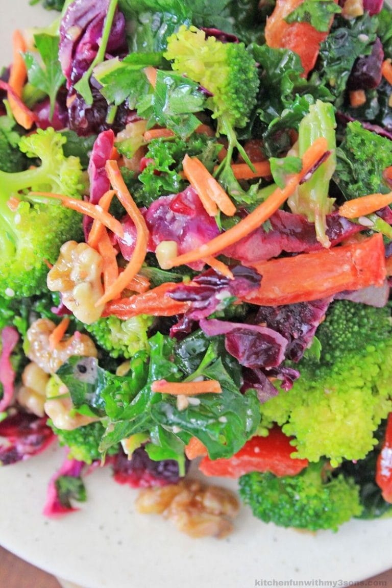 Detox Salad | Kitchen Fun With My 3 Sons