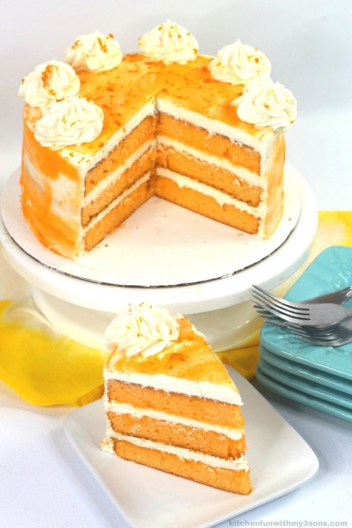 Orange Julius Cake Recipe - Kitchen Fun With My 3 Sons