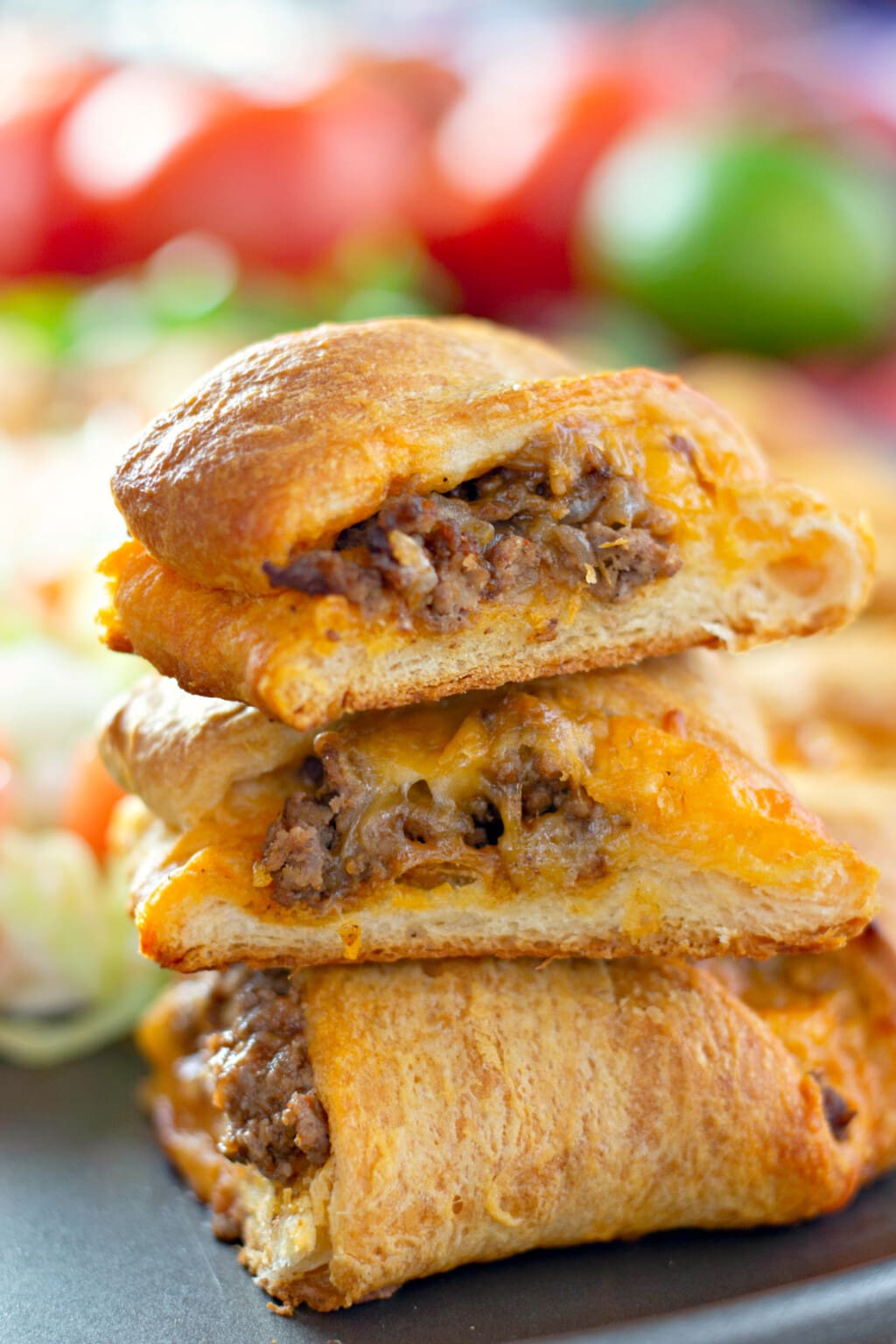 Taco Ring Recipe with Crescent Rolls | Kitchen Fun with My 3 Sons