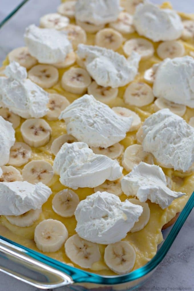 Nilla Wafer Banana Pudding - Kitchen Fun With My 3 Sons