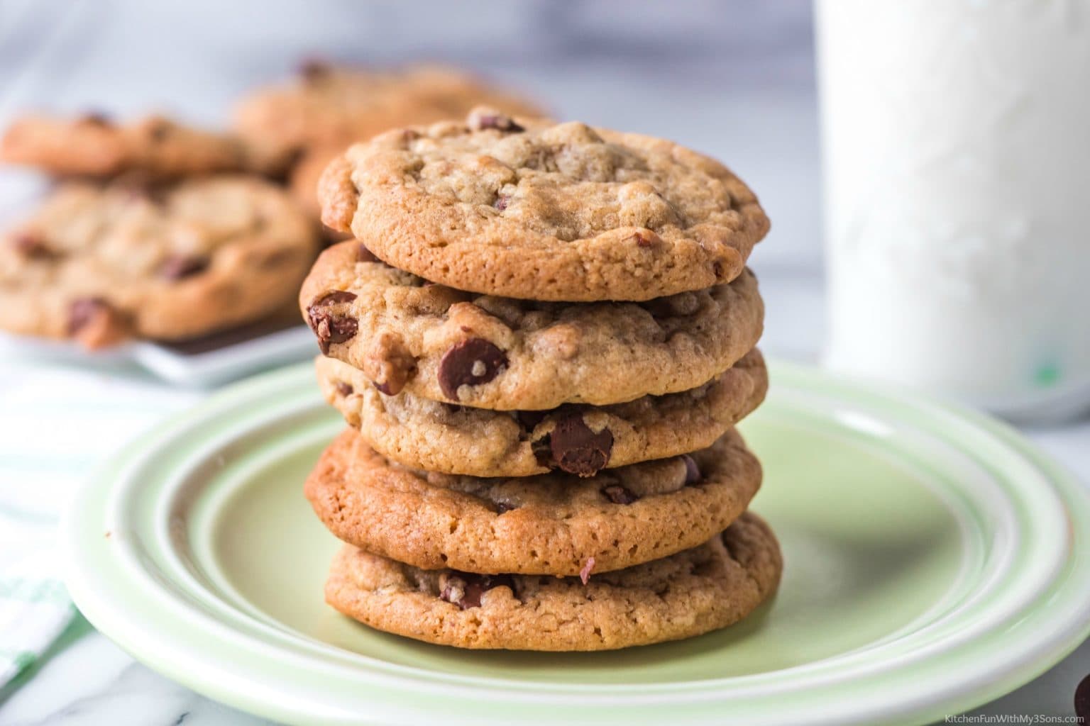 Cappuccino Coffee Chocolate Chip Cookies - Kitchen Fun With My 3 Sons