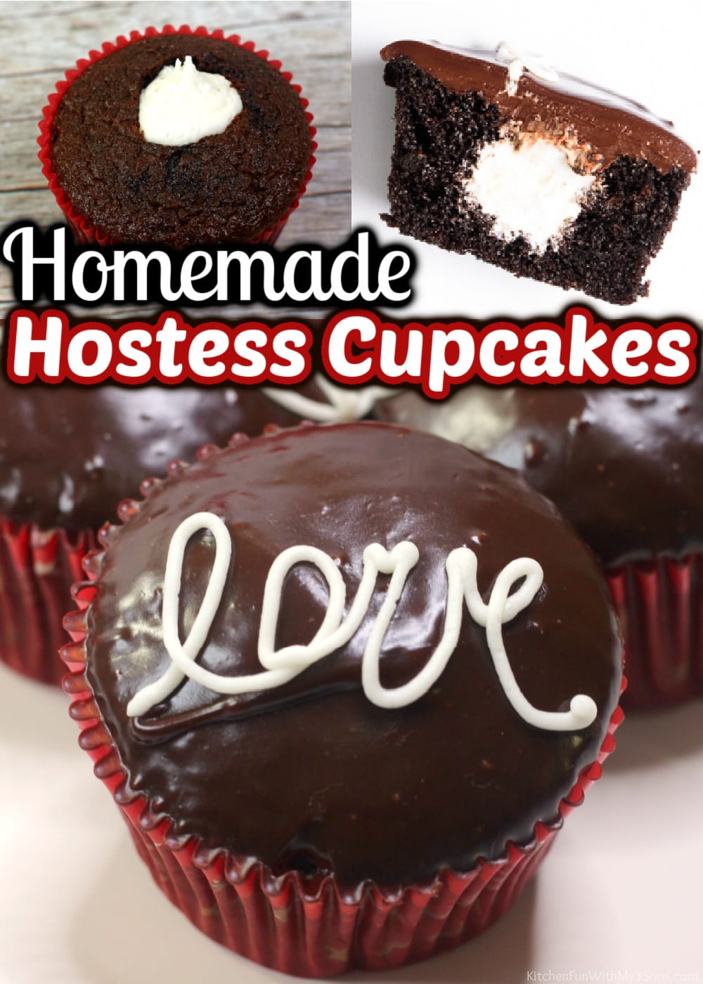 Hostess Cupcakes (Copycat Recipe) | Kitchen Fun With My 3 Sons
