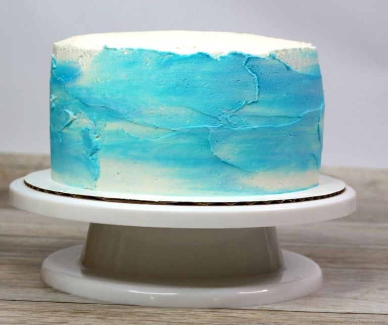 Layered Blue Velvet Cake - Kitchen Fun With My 3 Sons