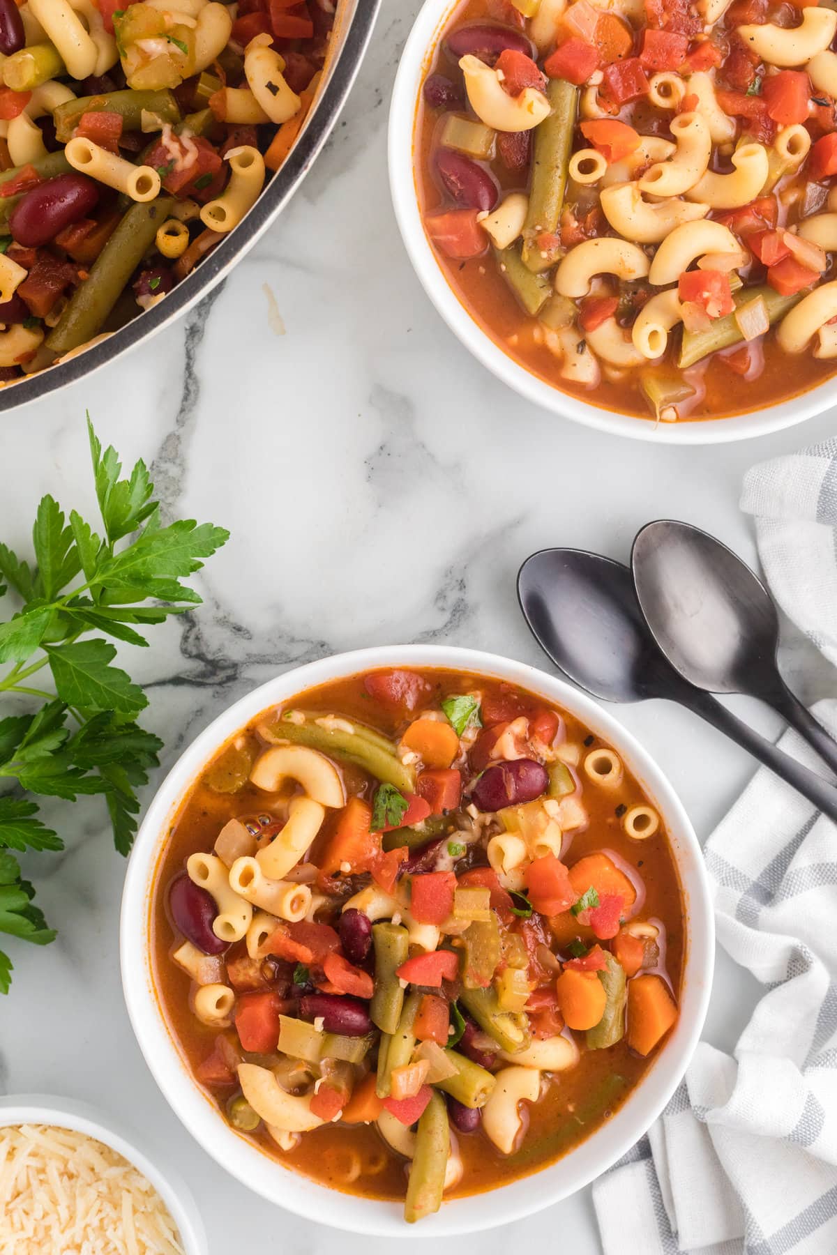 Easy Minestrone Soup Recipe