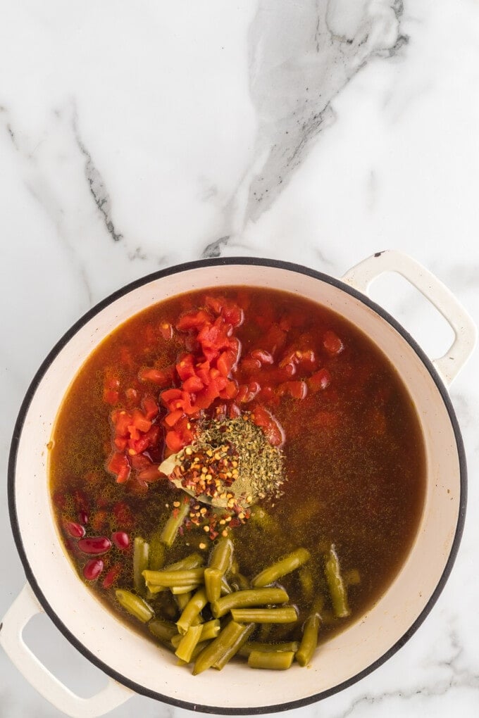 Easy Minestrone Soup Recipe l Kitchen Fun With My 3 Sons