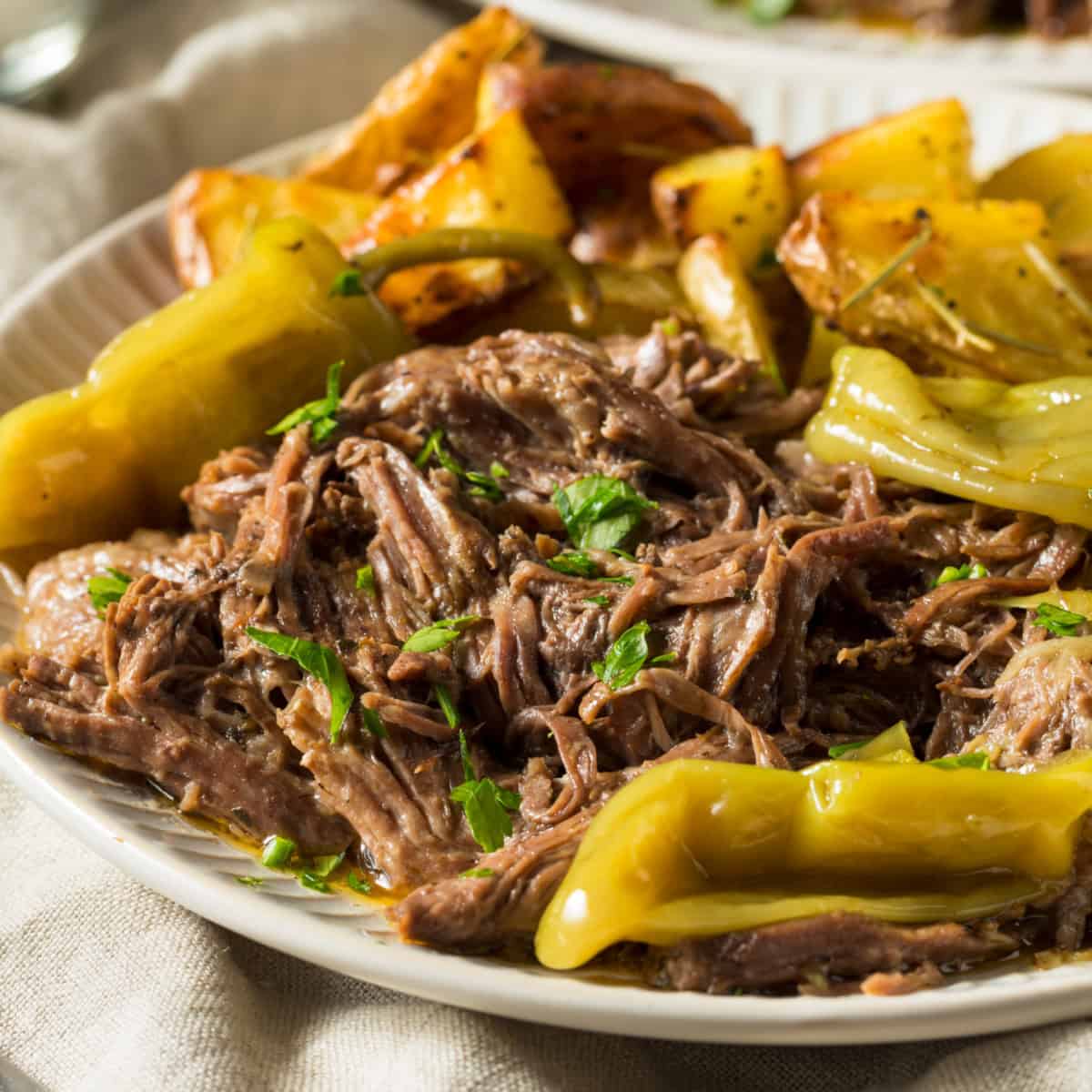 BEST Slow Cooker Brisket Recipe l Kitchen Fun With My 3 Sons