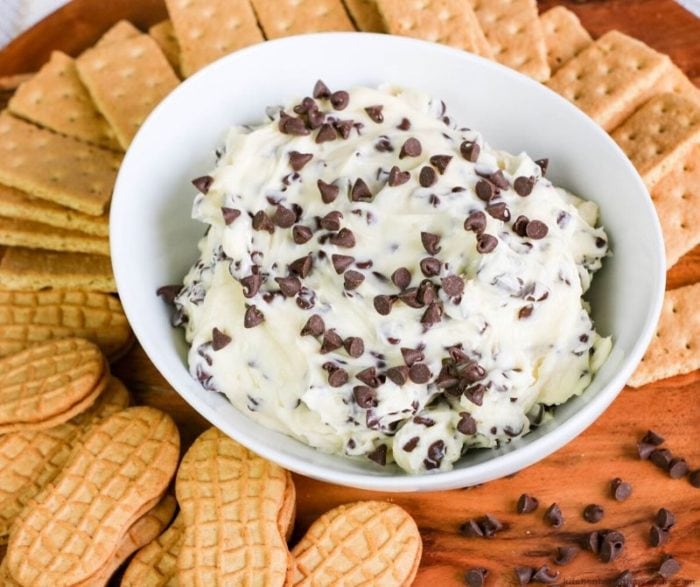 Chocolate Chip Cookie Dough Dip - Kitchen Fun With My 3 Sons