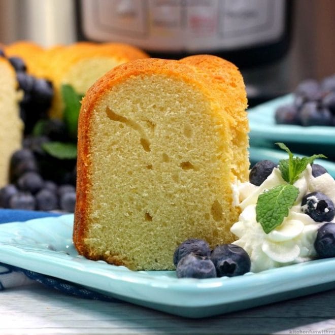 Instant Pot Pound Cake | kitchen Fun with My 3 Sons