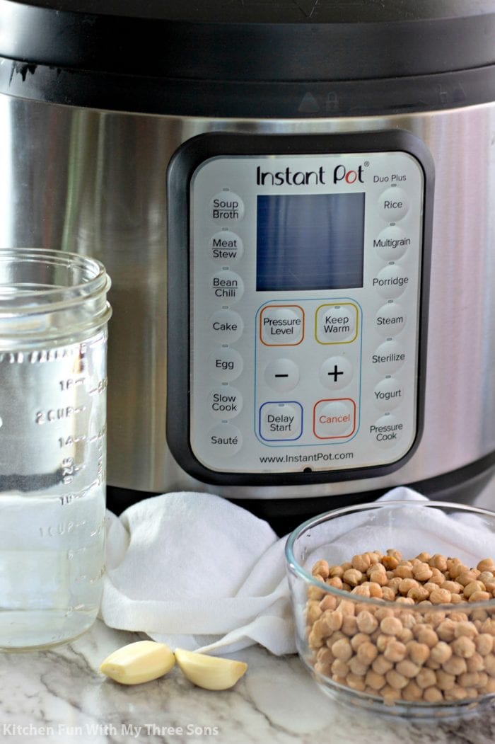 Easy Instant Pot Hummus Recipe | Kitchen Fun With My 3 Sons