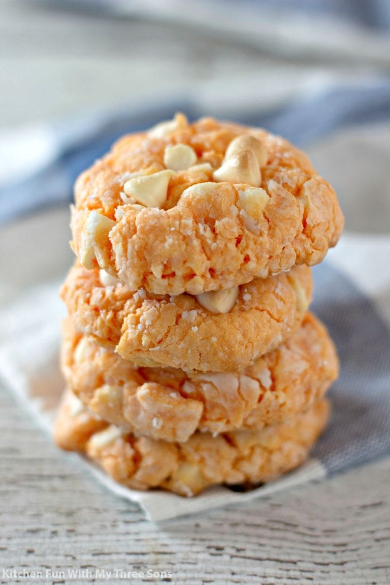 Creamsicle Orange Cookies - Kitchen Fun With My 3 Sons