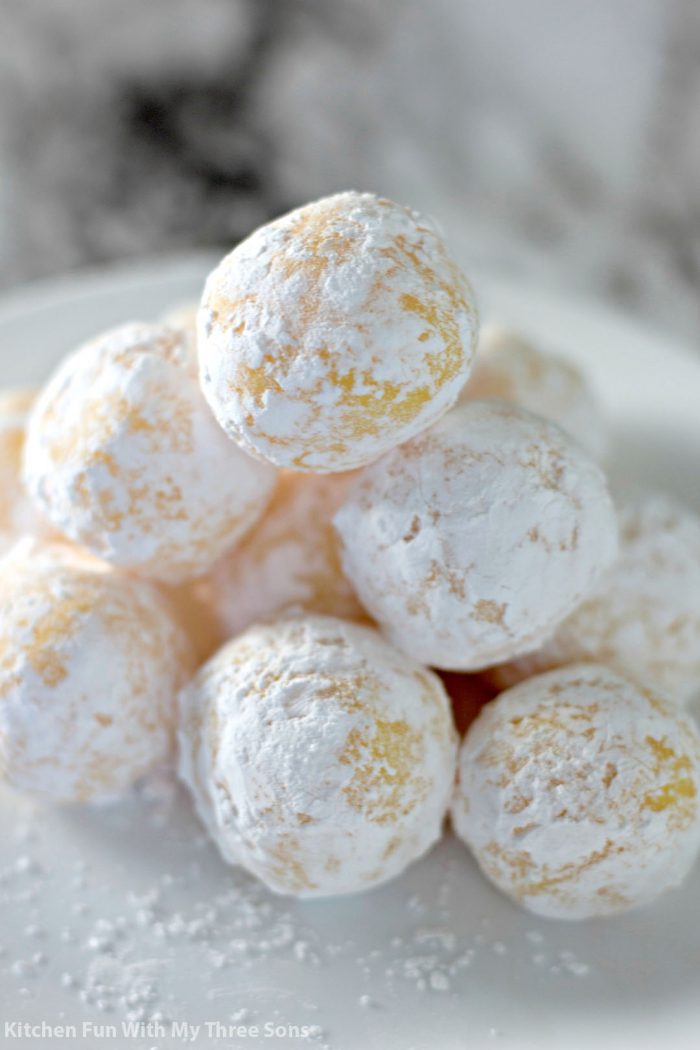 White Chocolate Lemon Truffles | Kitchen Fun With My 3 Sons