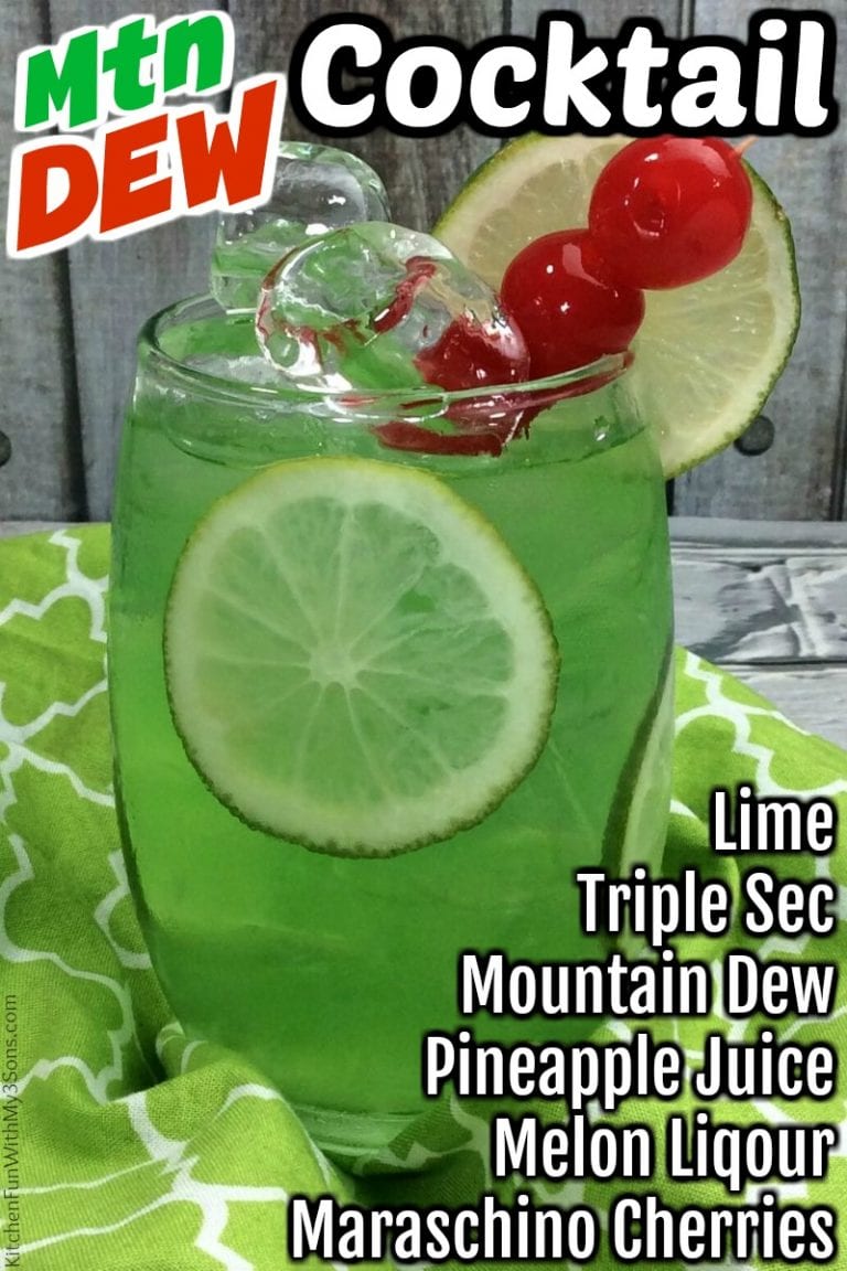Mountain Dew Cocktail - Kitchen Fun With My 3 Sons