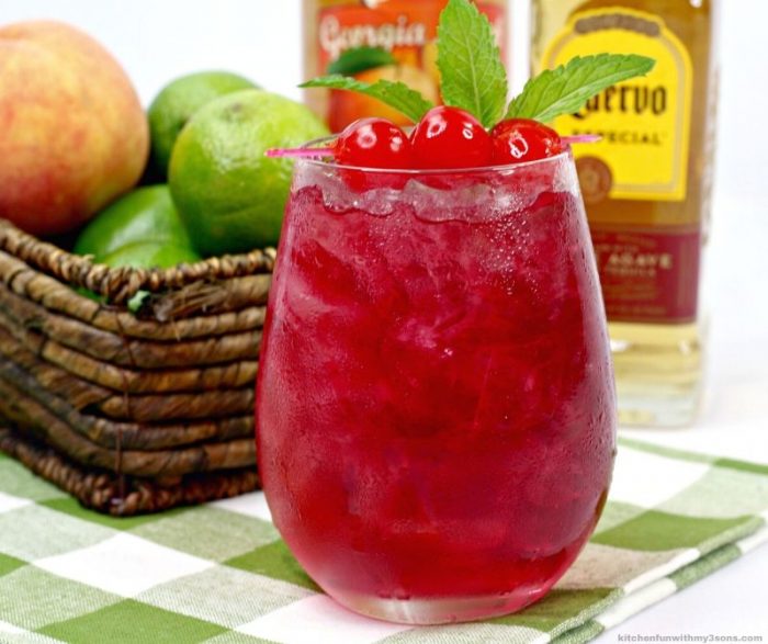 Tipsy Texan Cocktail - Kitchen Fun With My 3 Sons