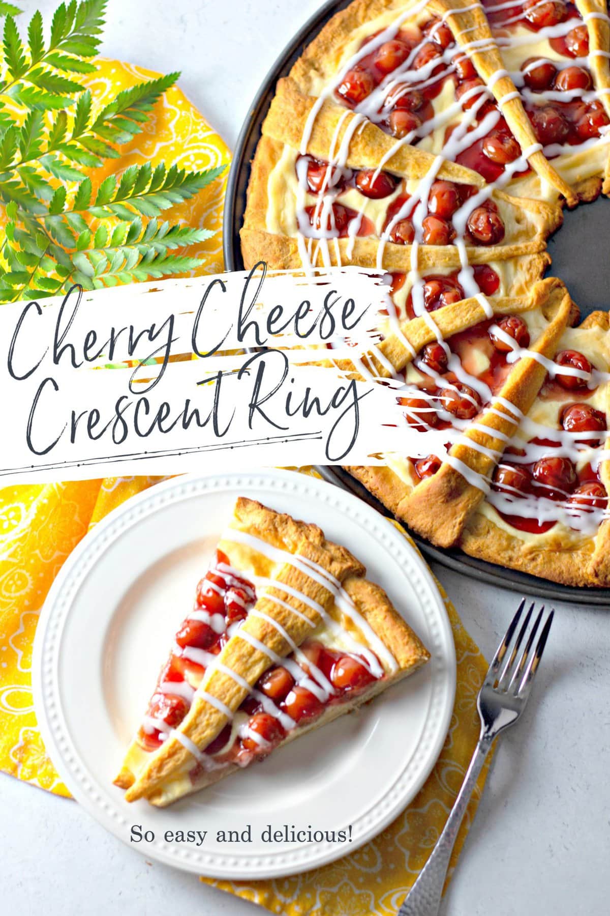Cherry Crescent Ring | Kitchen Fun With My 3 Sons
