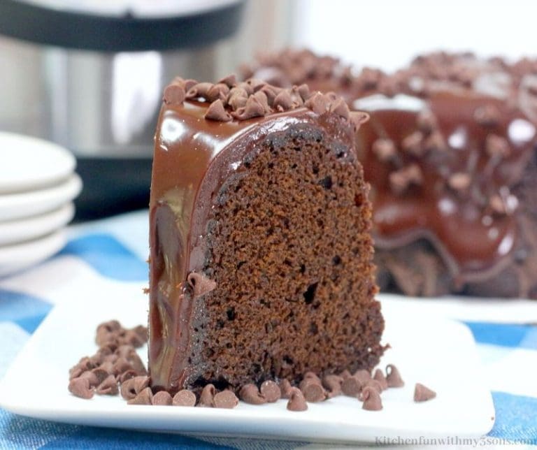 Instant Pot Box Cake Recipe - Kitchen Fun With My 3 Sons