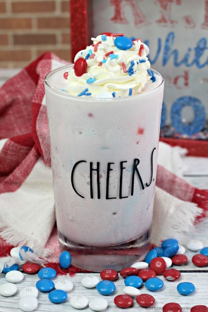 Boozy M&M Milkshake - Kitchen Fun With My 3 Sons