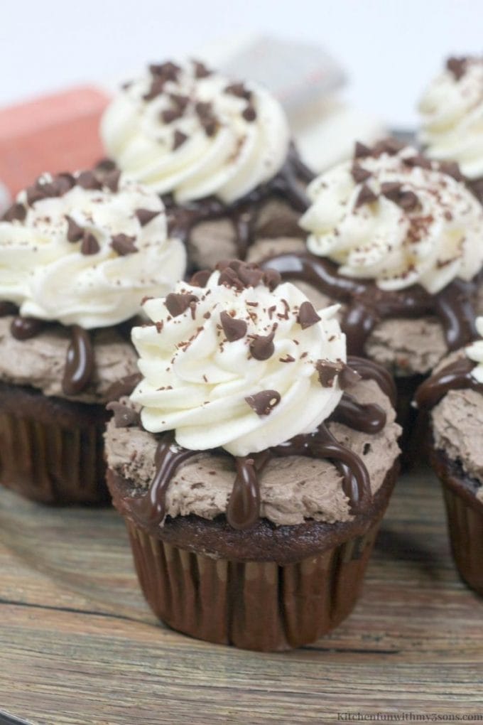 Chocolate Mousse Cupcakes | Kitchen Fun With my 3 Sons
