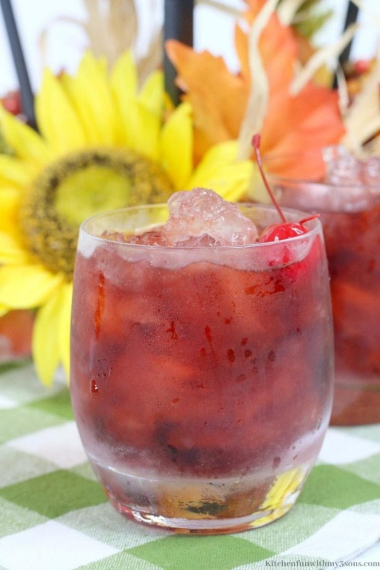Fall Long Island Iced Tea - Kitchen Fun With My 3 Sons