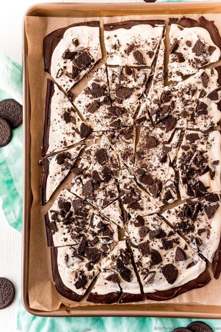 Easy Oreo Bark Recipe (Double Chocolate) - Kitchen Fun With My 3 Sons