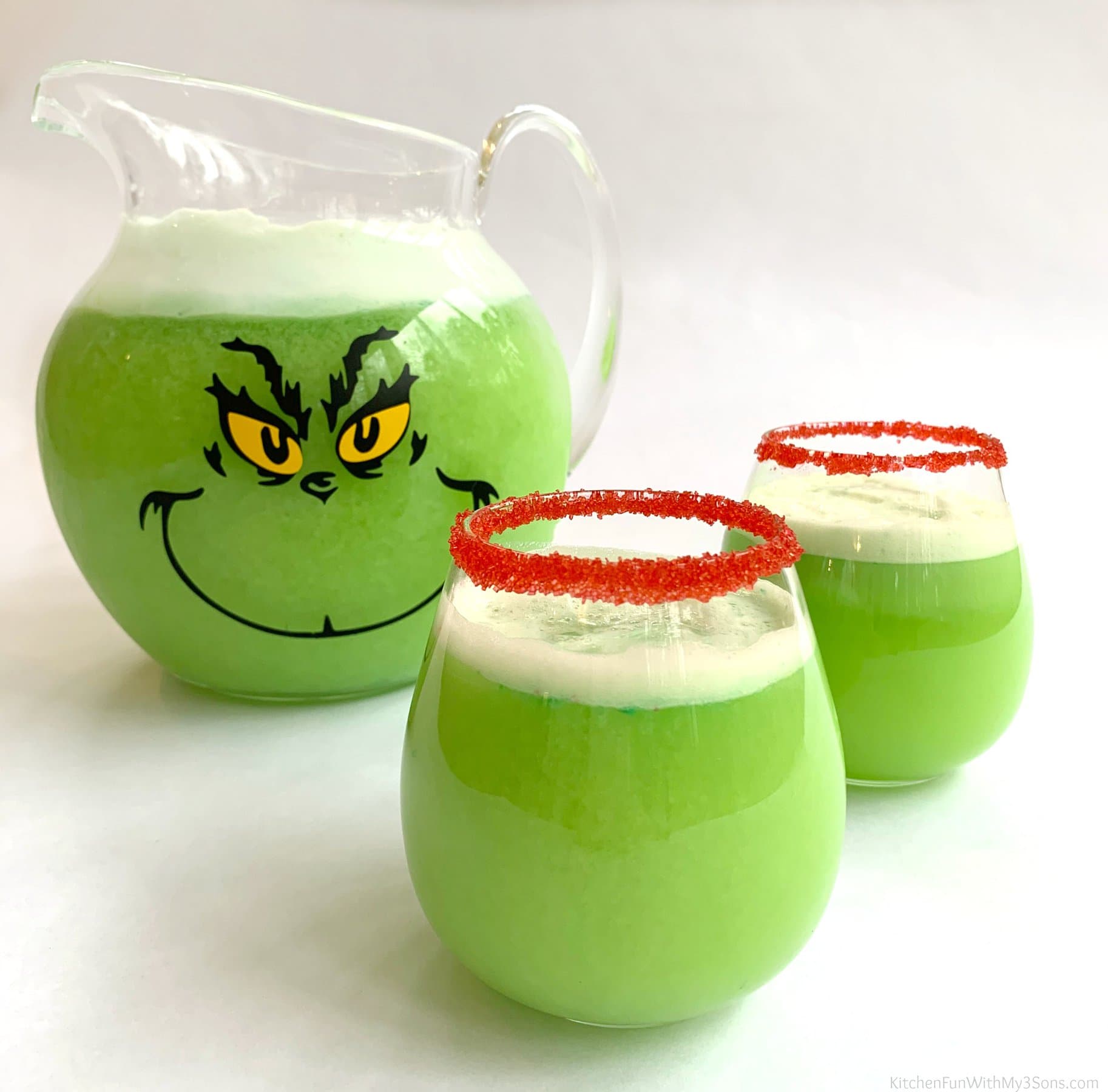 Grinch Punch Recipe - Kitchen Fun With My 3 Sons
