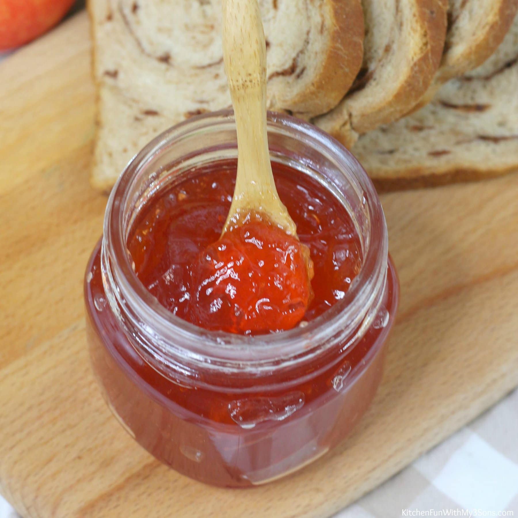 Instant Pot Apple Jelly Recipe - Kitchen Fun With My 3 Sons