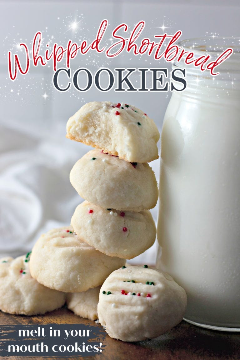 Whipped Shortbread Cookies | Kitchen Fun With My 3 Sons