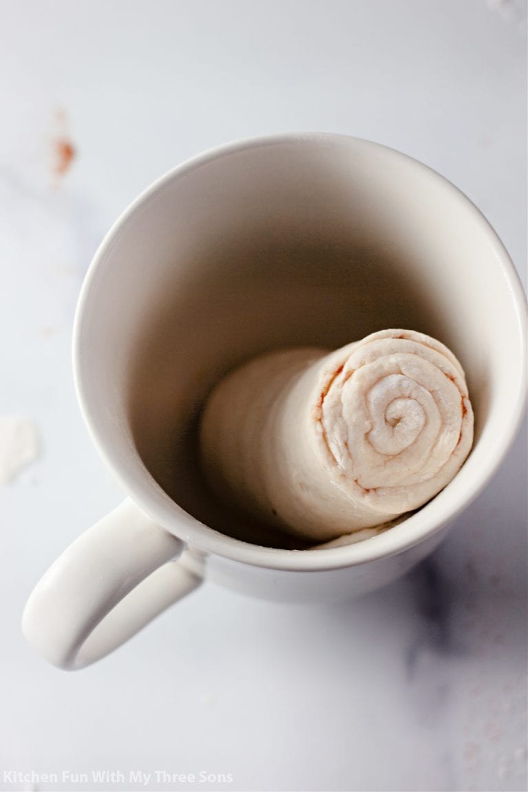Microwave Cinnamon Roll in a Mug - Kitchen Fun With My 3 Sons