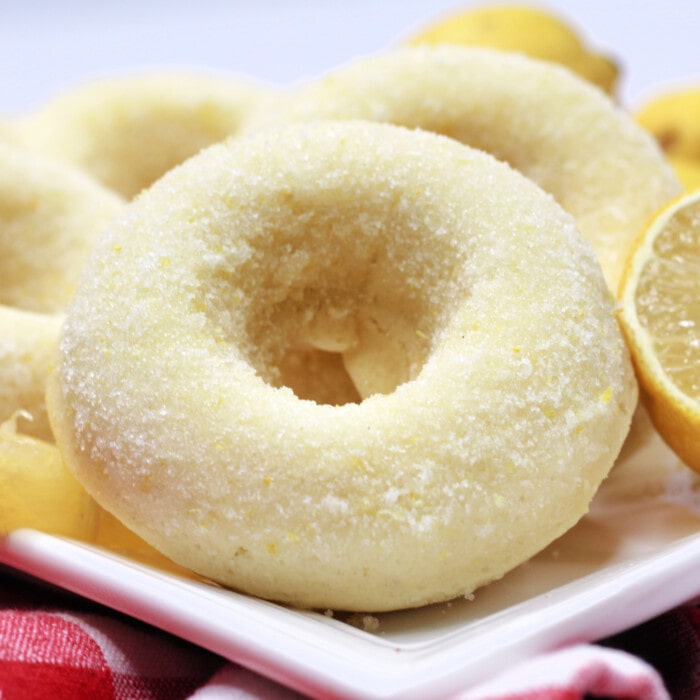 Baked Lemon Donuts - Kitchen Fun With My 3 Sons