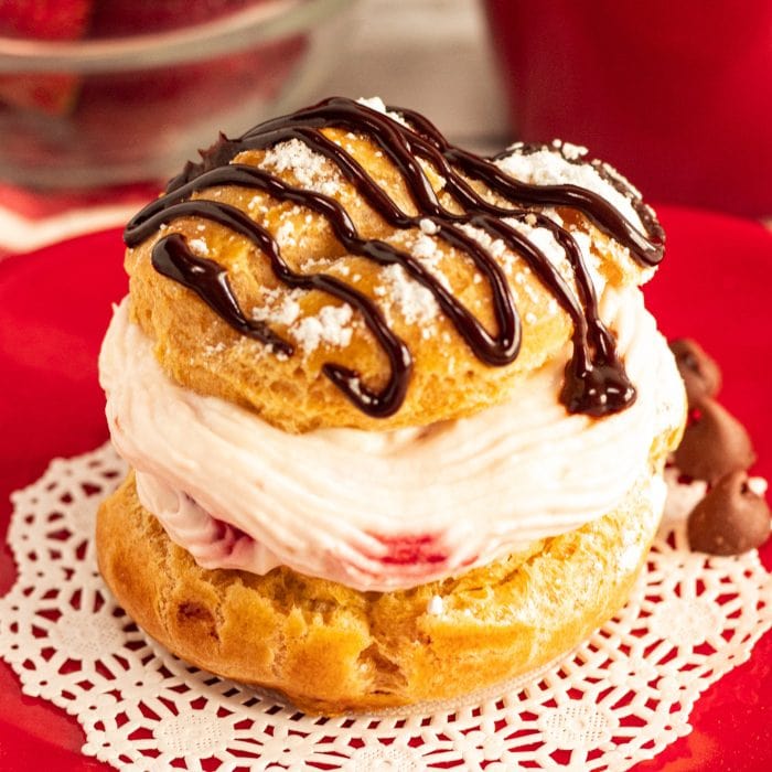 Strawberry Cream Puff Recipe - Kitchen Fun With My 3 Sons